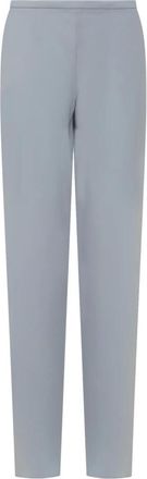 Emporio Armani Femme, Pantalons, Bleu, Taille: 46 FR Pantalon &agrave; jambes droites