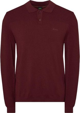 HUGO BOSS Pullover Momentum-X PL 50568962 Dunkelrot Regular Fit