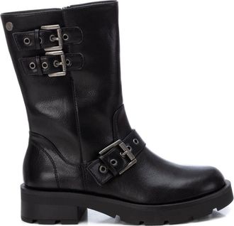Xti Freizeitstiefeletten Damen Schwarz - Bequeme und vielseitige Schuhe - Casual Mode - Modell 14344101 (Größe 37)
