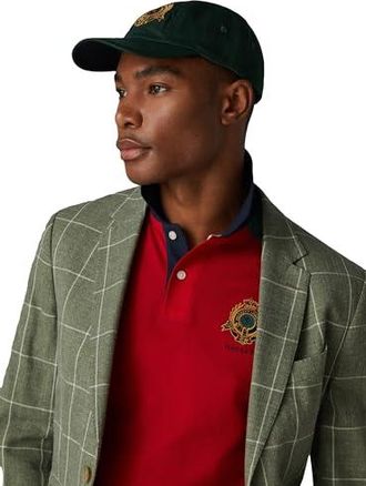 Hackett Heritage Multi Polo, Rouge (Red), S Homme