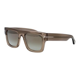 Tom Ford Fausto Sonnenbrille - - Accessories - Herren - Braun - 53 MM