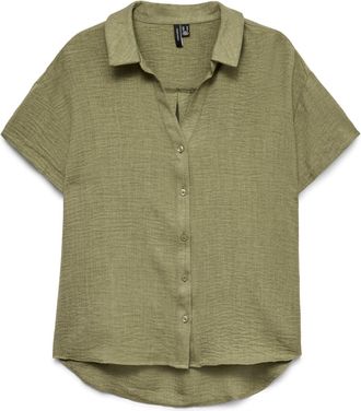 Vero Moda Vmmelaney Queeny Ss Shirt WVN Ga Noos