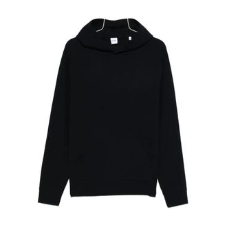 Aspesi Feinstrick-Hoodie - - Sweatshirts & Hoodies - Herren - Schwarzk - M
