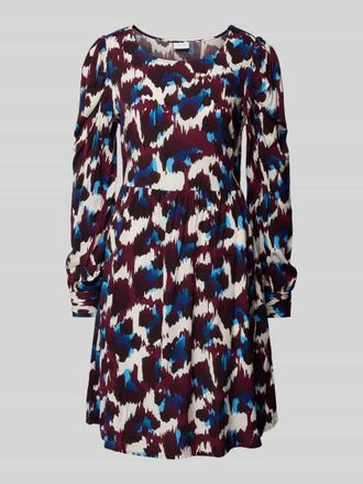 Vila Knielanges Kleid aus Viskose mit Rundhalsausschnitt