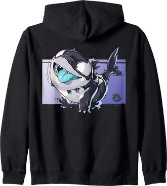 MARVEL Rivals Jeff The Land Shark Devouring Duo Symbiote Kapuzenjacke