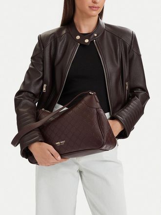 Nine West Handtasche Nine West CEO-CRYSTAL POISE-JH7438 Braun