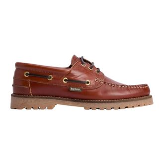 Barbour Homme, Chaussures, Brun, Taille: 40 EU Chaussures bateau Deck Re-Engineered