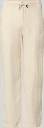 Jack & Jones Leinenhose mit Bindeg&uuml;rtel Modell KARL MYKONOS