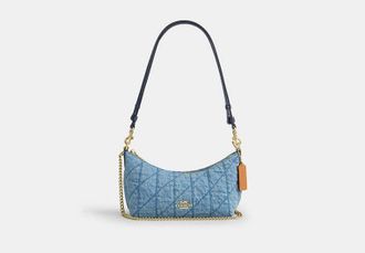 Coach Caitlin Schultertasche Mit Steppung