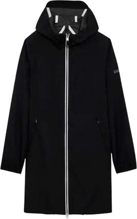 Aigle Rainpack Parka - - Coats - Damen - Schwarzk - L