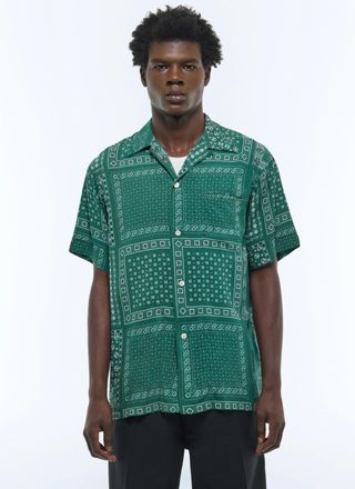 Fursac Chemise hawa&iuml;enne &agrave; motif bandana - Taille XXL - Homme