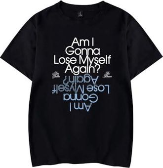 Generic Julia Jacklin T-shirt &agrave; manches courtes pour femme et homme d&eacute;contract&eacute; 2026, Noir, 4XL