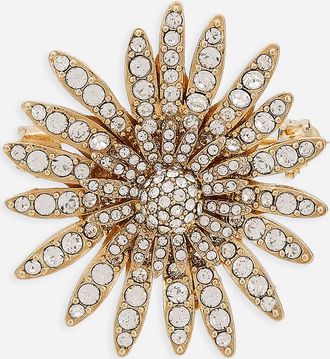 Dolce & Gabbana Brosche Margerite 30 mm - Mann Bijoux Gold Metall Onesize