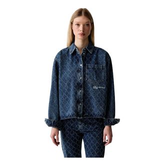 Karl Lagerfeld Damen, Blusen & Hemden, Blau, XSGr&ouml;&szlig;e