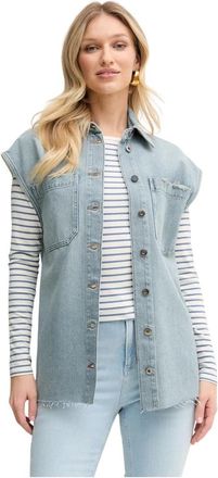 Liviana Conti Damen, Jacken, Blau, SGr&ouml;&szlig;e