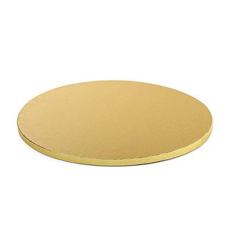 Decora 0931374 CAKEBOARD Gold &Oslash; 45 X H 1,2 cm 18 INCH, Paper
