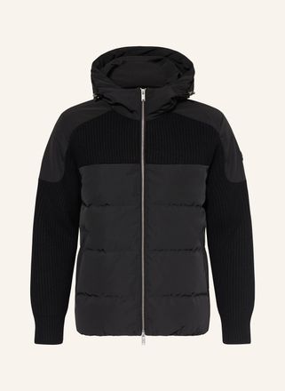 Moose Knuckles Daunenjacke Glenvale Im Materialmix schwarz