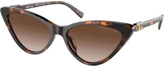 Michael Kors Femme, Accessoires, Brun, Taille: 56 MM Harbour Island Lunettes de soleil