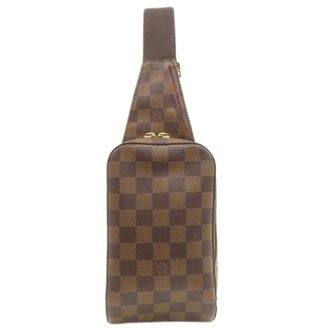 Louis Vuitton Sac bandouli&egrave;re Damier Pre-owned - Femme - Pre-owned - Brun - Taille: ONE Size