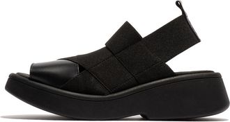 FLY London Fly London Damen MALN202FLY Sandal, Black, 38 EU