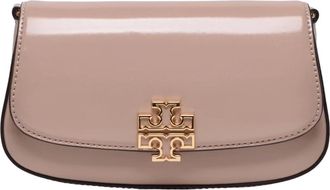 Tory Burch Femme, Sacs, Rose, Taille: ONE Size Britten Patent Convertible