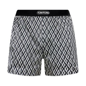 Tom Ford Homme, Sous-v&ecirc;tements, Noir, Taille: S Boxers en soie