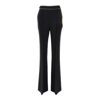 Elisabetta Franchi Pantalone - - Trousers - Damen - Schwarzk - XS
