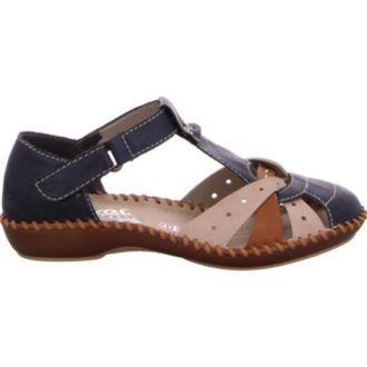 Rieker Riemchensandalen f&uuml;r Damen in Unifarben - - Shoes - Damen - Mehrfarbig - 38 EU