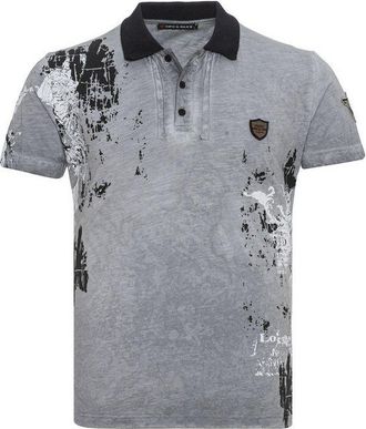 Cipo & Baxx T-Shirt CT798 Kontrastierender Kragen in Regular Fit
