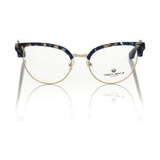 Frankie Morello Clubmaster Brille Blau Perlmutt - - Accessories - Damen - Blau - ONE SIZE