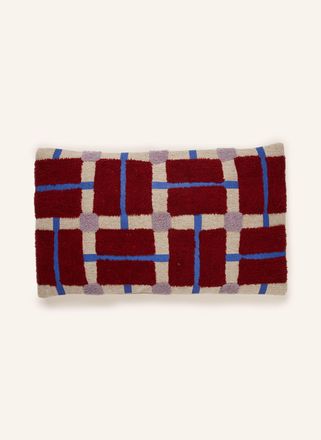 &k Amsterdam &K Amsterdam Dekokissenhülle Plano rot