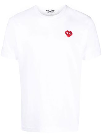 Comme Des Garçons t-shirt en coton à manches courtes - Blanc
