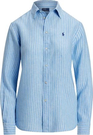 Ralph Lauren CLASSIC FIT STRIPED LINEN SHIRT