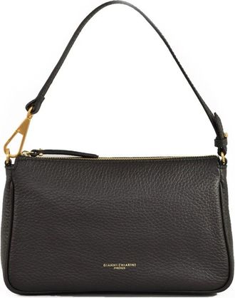 Gianni Chiarini Femme, Sacs, Noir, Taille: ONE Size Sac &agrave; Bandouli&egrave;re en Cuir