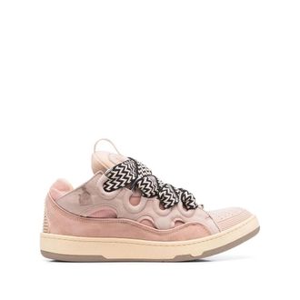 Lanvin Chunky Schn&uuml;r-Sneakers - - Shoes - Herren - Rosa - 43 EU