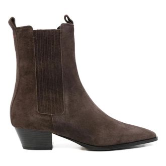 Aeyde Wildleder Moka Stilvolle Schuhe - - Shoes - Damen - Braun - 37 EU