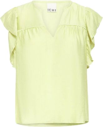 Ichi Ichi, Femme, Blouses et Chemises, Vert, Taille: 40 FR Blouse
