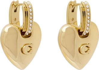 Coach Ohrringe Coach 37557565 Goldfarben