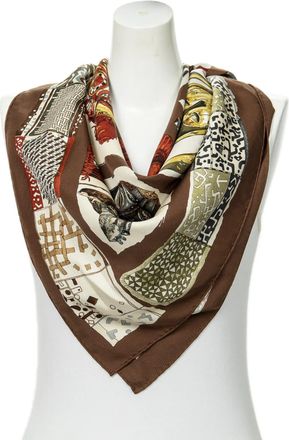 Hermès Crossbody Bags - Scarf - Gr. unisize - in Braun - für Damen