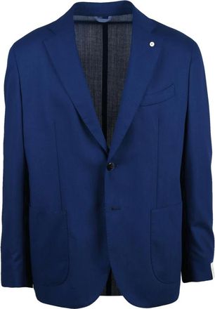 L.B.M. 1911 L.b.m. 1911, Homme, Vestes, Bleu, Taille: 2XL Veste Stondato