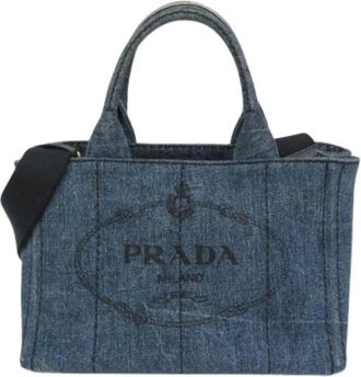Prada Damen, Pre-Owned, Blau, ONE SIZEGr&ouml;&szlig;e