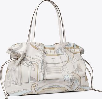 Tory Burch Damen Ella Printed Drawstring Tote