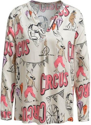 Milano Langarmbluse mit Kellerfalte im R&uuml;cken