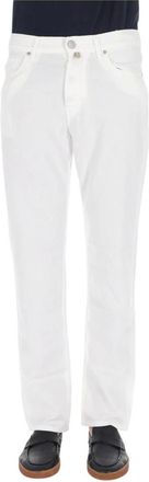 Jacob Cohen Homme, Jeans, Blanc, Taille: W32 Edo Fit Jeans