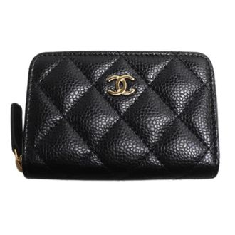 Chanel Portefeuille en cuir Pre-owned - Femme - Pre-owned - Noir - Taille: ONE Size