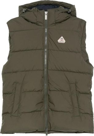 Pyrenex Homme, Sport, Vert, Taille: L Spoutnic Mini Ripstop Hooded Vest