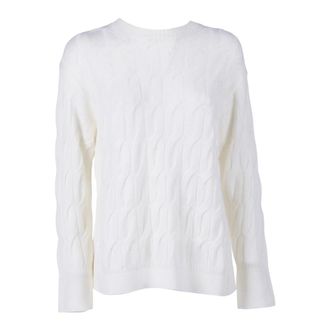 Max Mara Quid Jumper - - Knitwear - Damen - Wei&szlig; - M