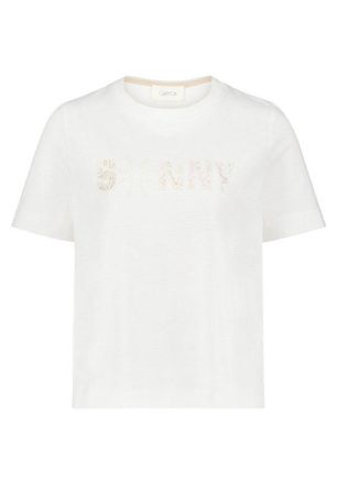 Cartoon Kurzarmshirt Damen mit Rundhalsausschnitt (1-tlg) Druck
