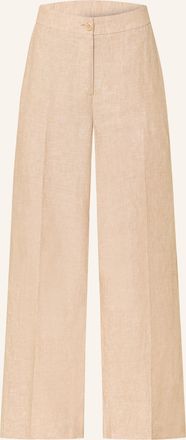OPUS Marlenehose Maikito Light Aus Leinen beige