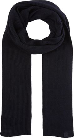 Tom Tailor Herren 1048039 Strickschal mit Wollanteil, 13160-Knitted Navy Melange, One Size